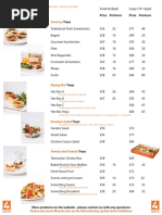 King Pie West Rand Price List | PDF | Hamburgers | Steak
