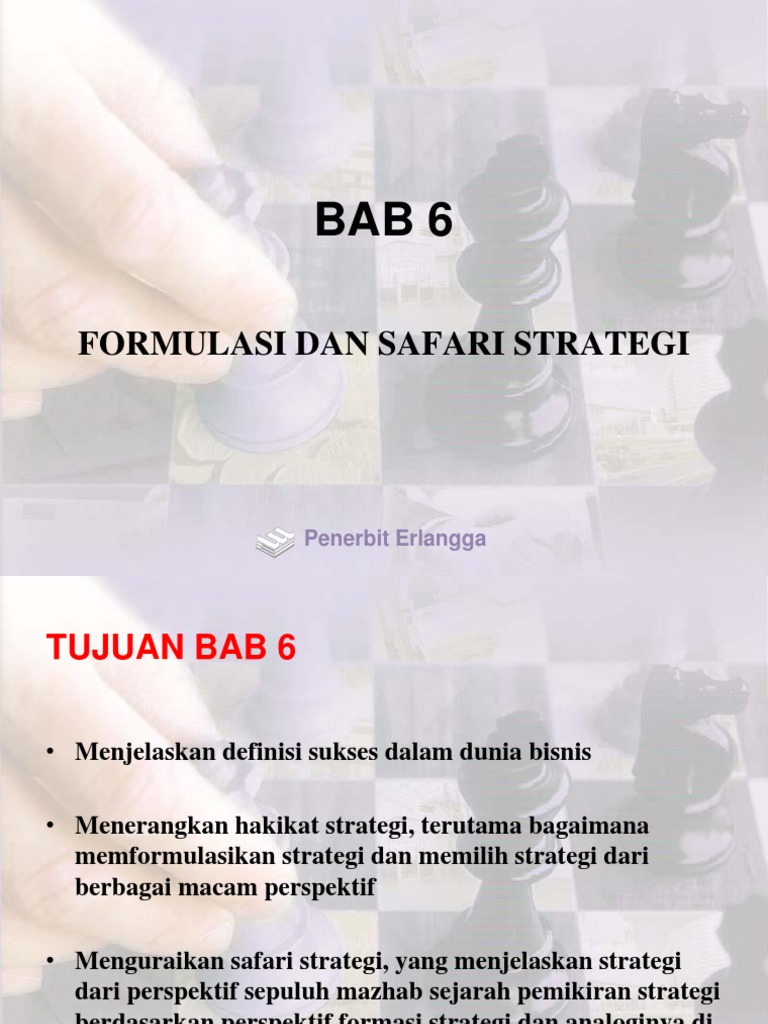 Formulasi dan Safari Strategi Bisnis | PDF | Pengembangan Diri