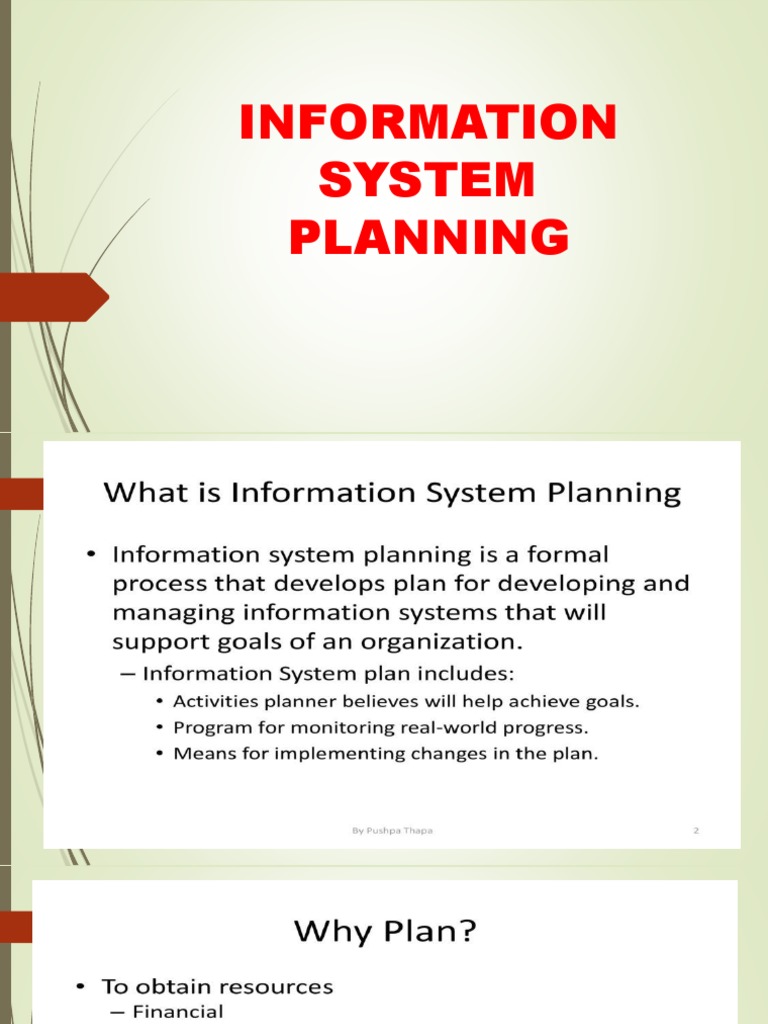 System Planning | PDF | Business
