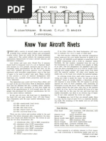 NAS523 Rivet Identification Guide | PDF | Rivet | Sheet Metal