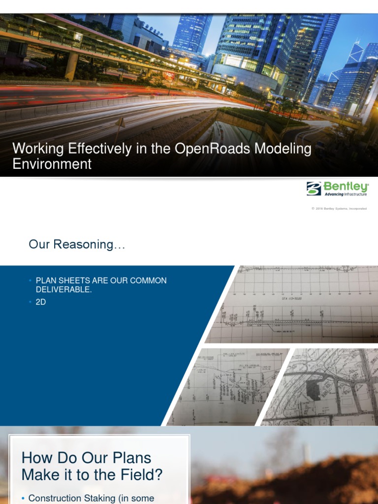 Working Effectively in Openroads | PDF | 3 D Modeling | Scientific Modeling