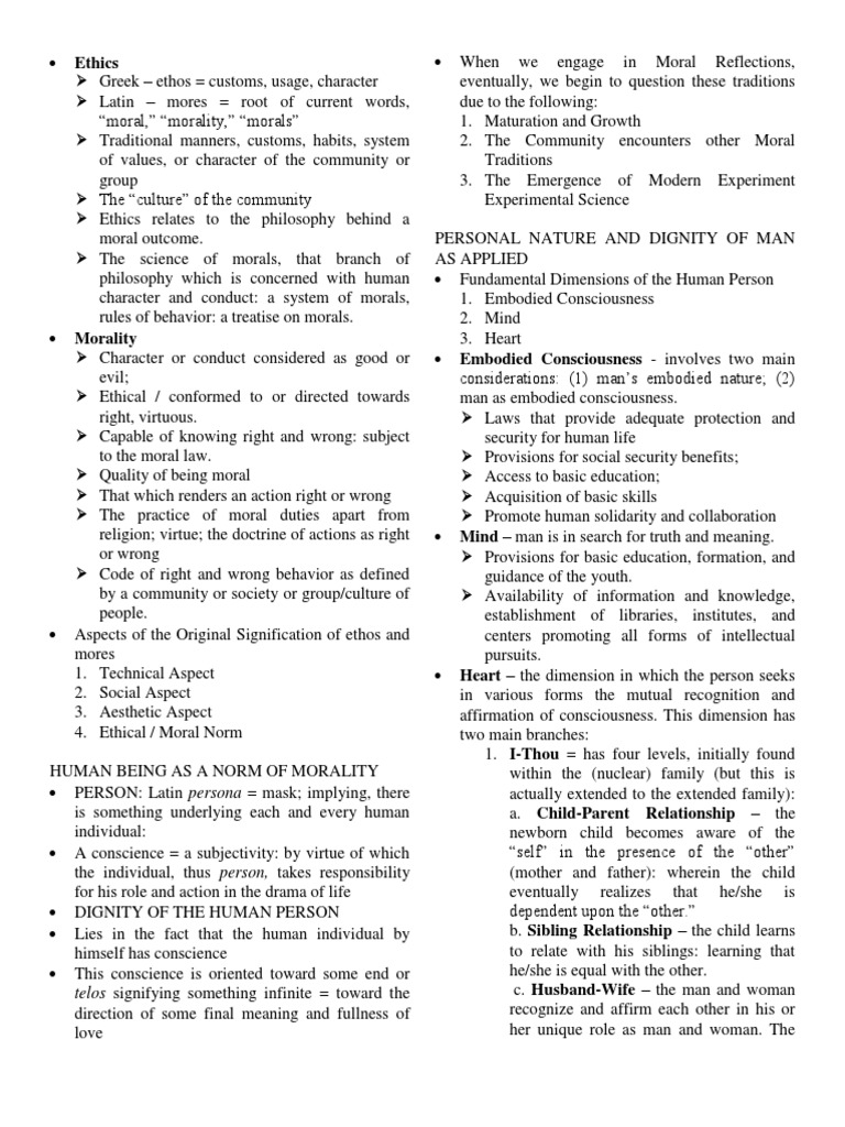 Telos Signifying Something Infinite Toward The | PDF | Morality ...