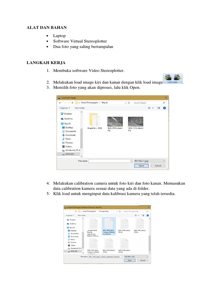 Modul Virtual Stereoplotter (IOP Dan EOP) | PDF
