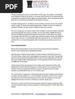 G11 - Debate Writing Samples - AY 2024-25 | PDF | Social Media ...