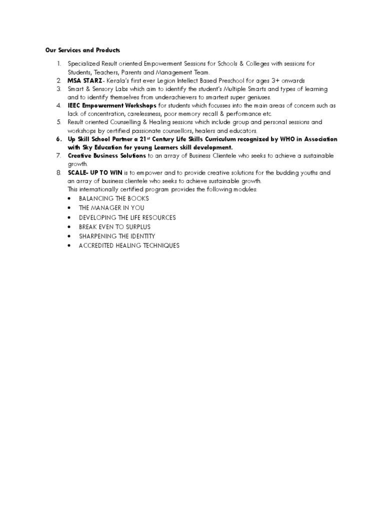 Aman Flyer Details | PDF