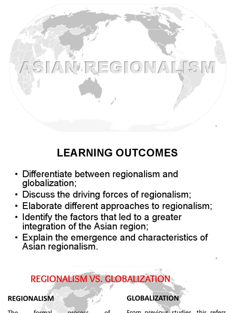 Understanding Asian Regionalism Dynamics | PDF | Association Of ...