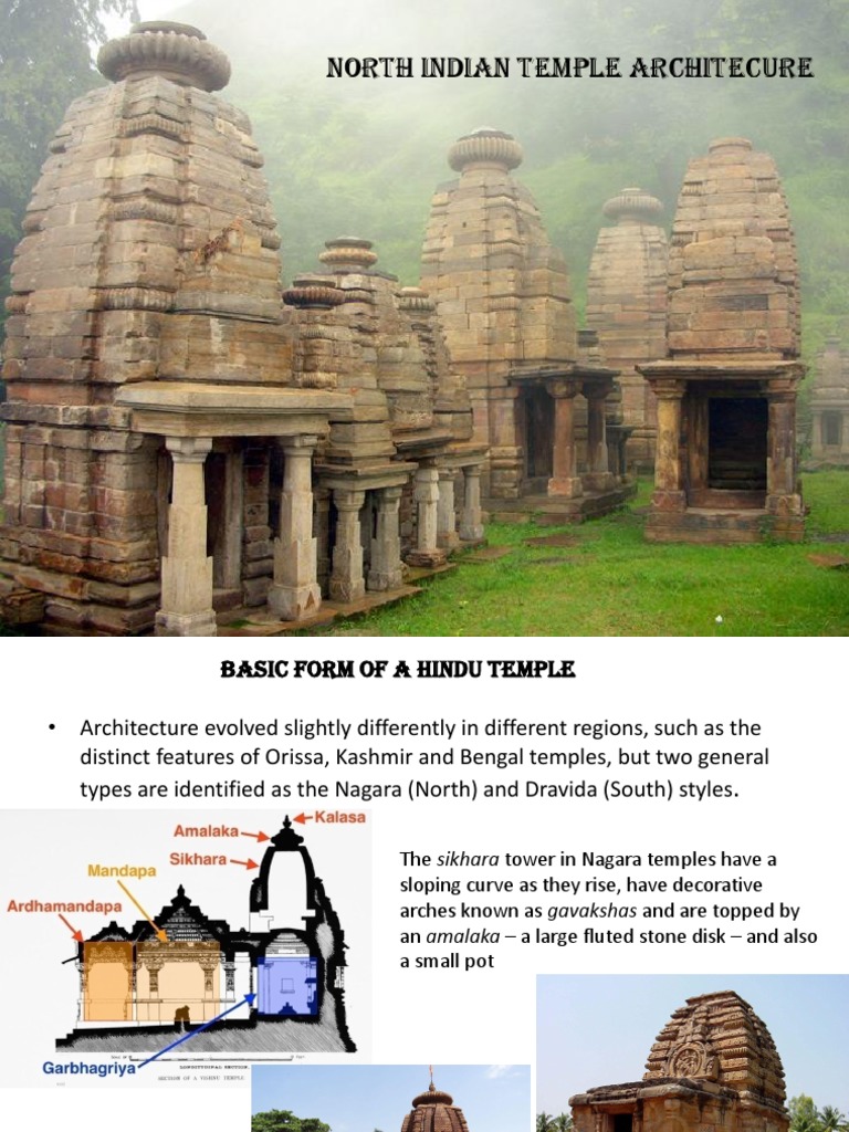 North Indian Temple Archiecture | PDF | Style | Hindu Worship