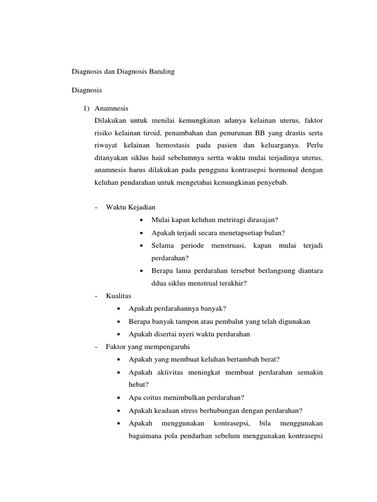 Diagnosis Dan Diagnosis Banding PUD | PDF | Pengembangan Diri | Kesehatan Holistik