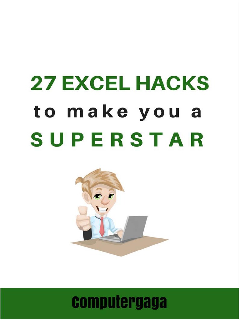 27 Excel Hacks To Make You A Superstar PDF | PDF | Spreadsheet ...