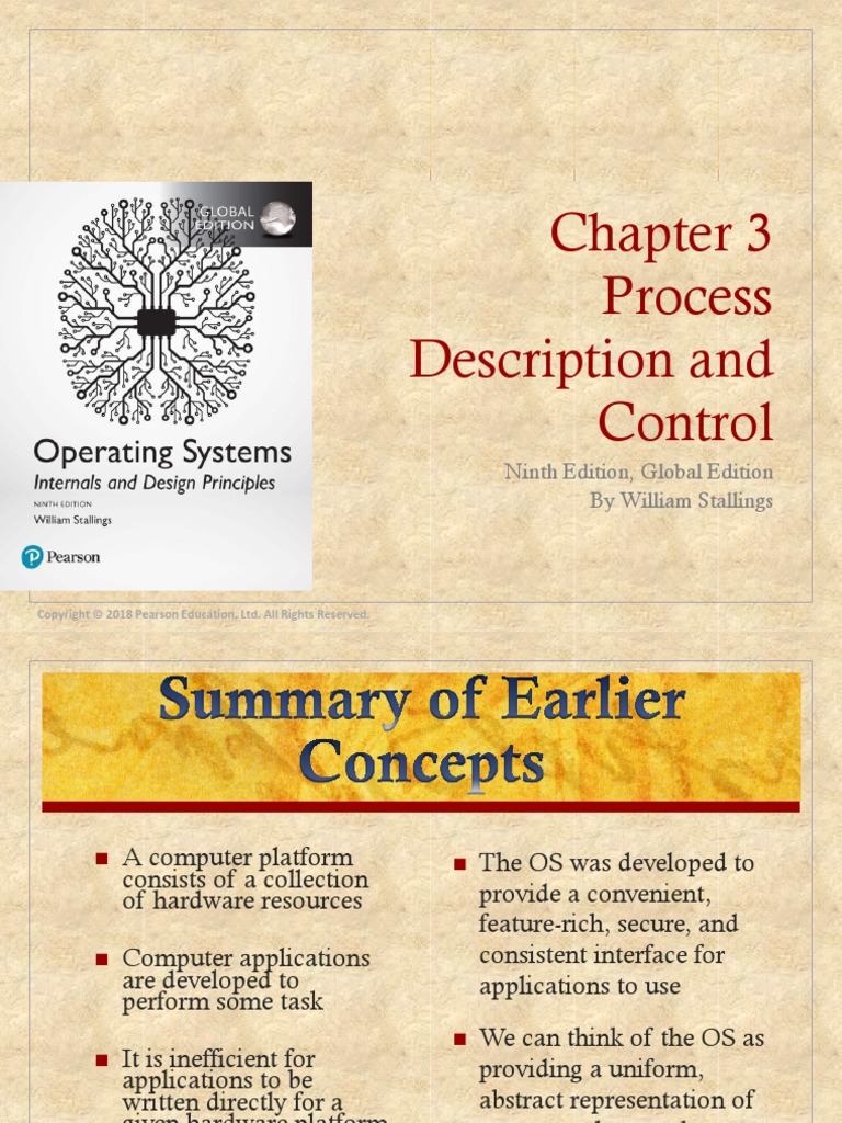 Process Description and Control: Ninth Edition, Global Edition by William Stallings | PDF ...