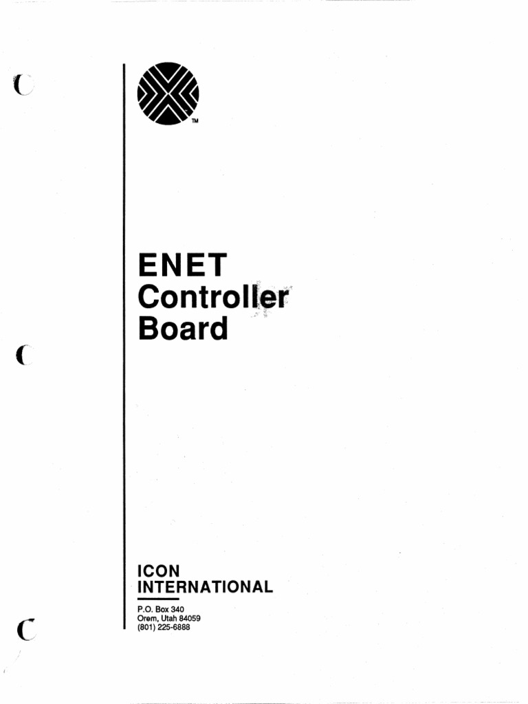 170-024-001 ENET Controller Board Jul1988 | PDF | Ethernet | Computer ...