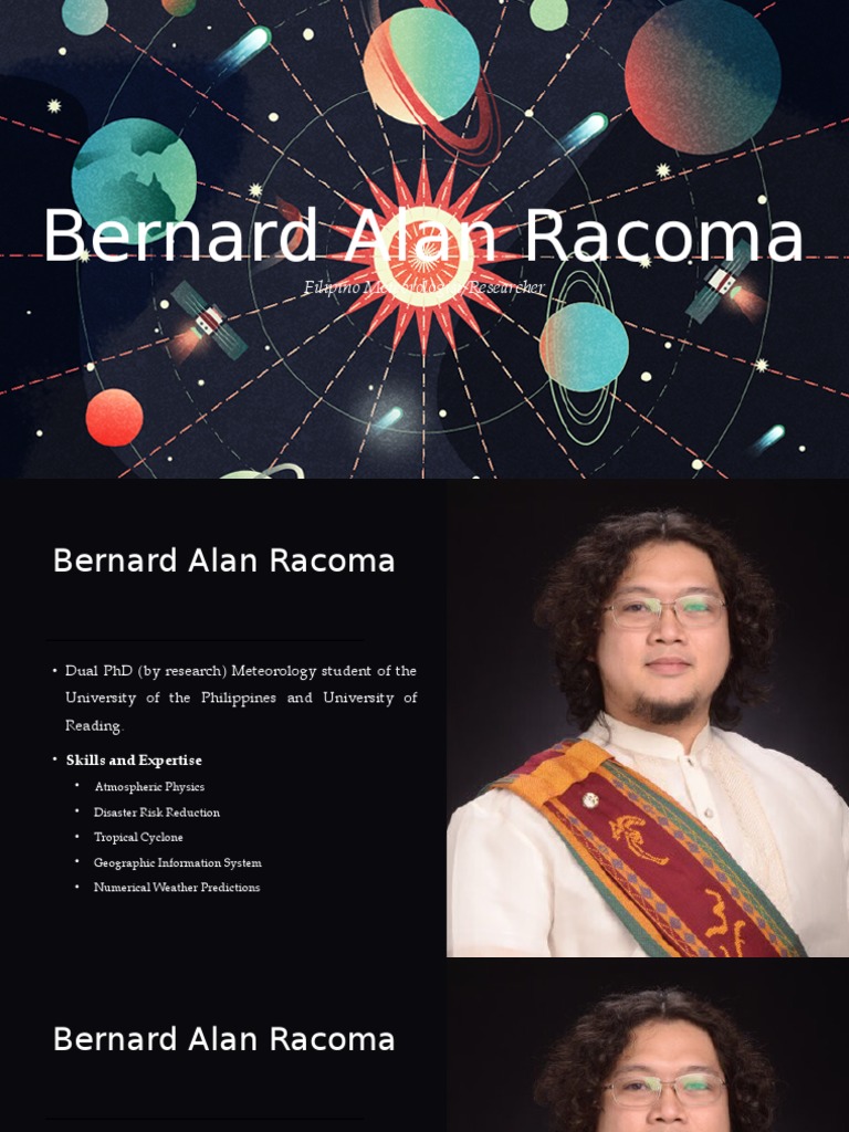 Bernard Alan Racoma: Filipino Meteorologist/Researcher | PDF | Tropical ...
