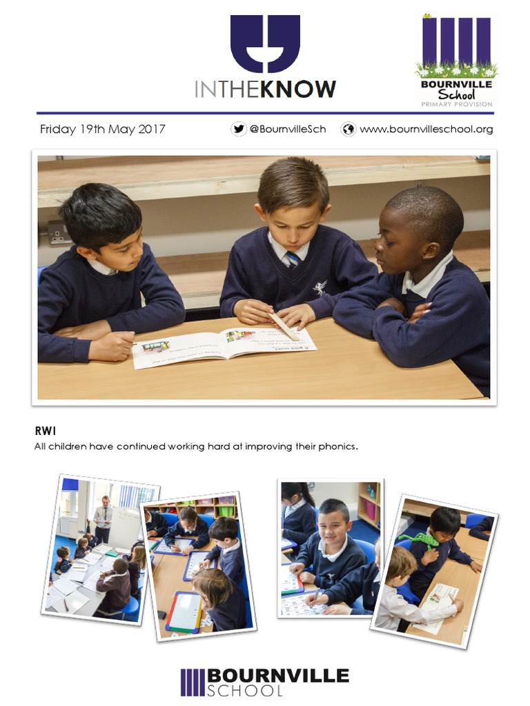 In The Know 26th | PDF | Learning | Behavior Modification