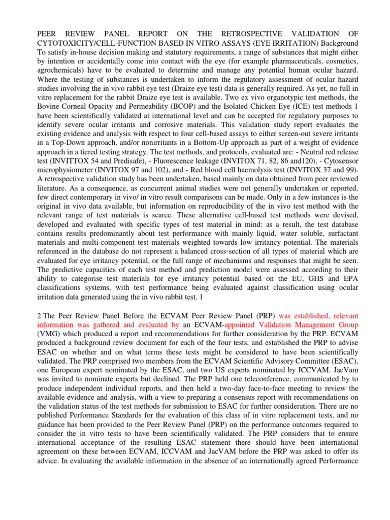 Retrospective Validation | PDF | Sensitivity And Specificity | Chemistry
