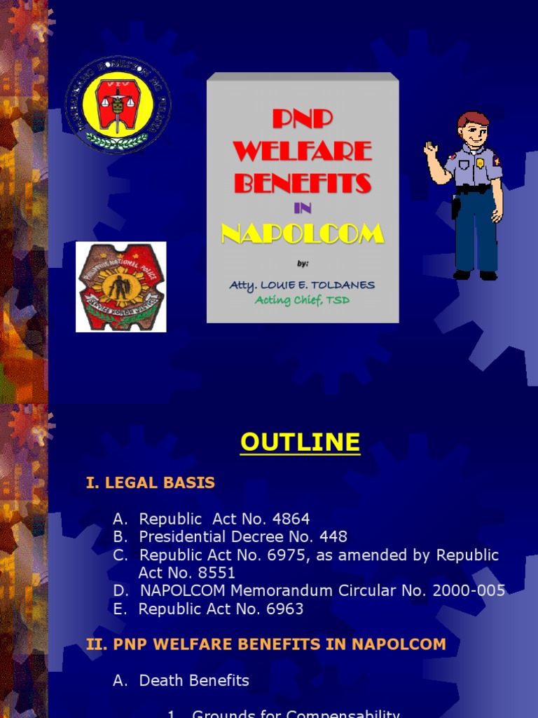 PNP Welfare Benefits Overview | PDF | Welfare | Employment