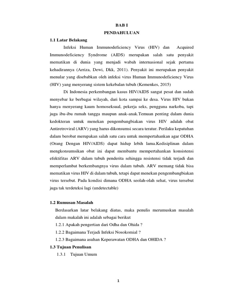 Askep Odha Ohida | PDF