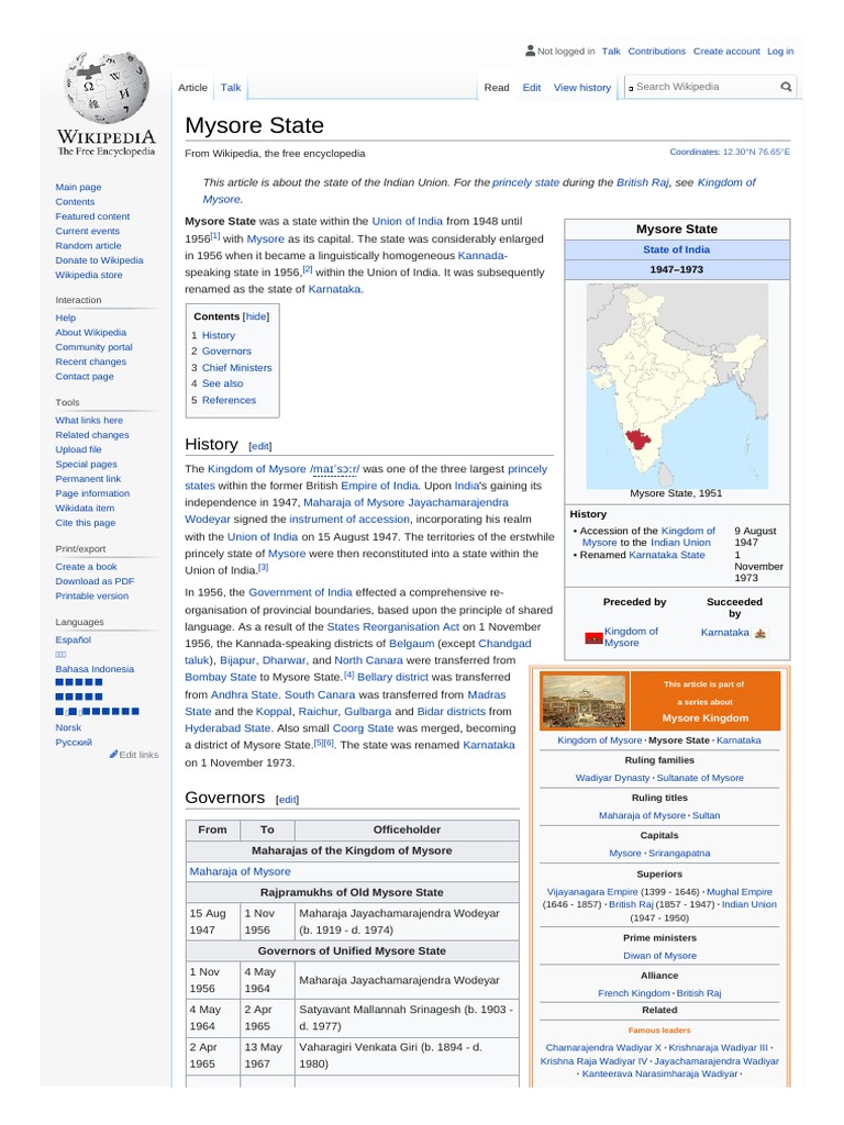 Mysuru City | PDF