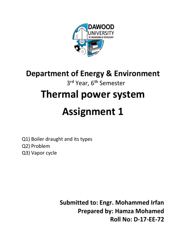 Types of Boiler Draught Systems | PDF | Boiler | Steam Engine