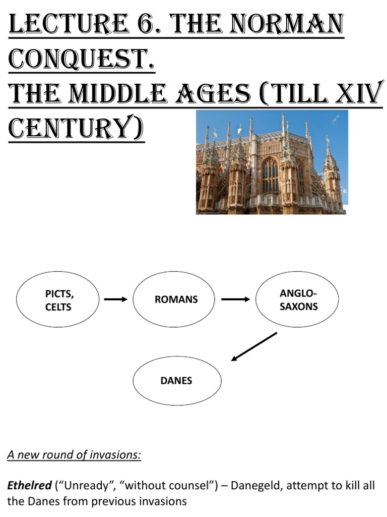Norman Conquest + Middle Ages Till XIV | Download Free PDF | Norman ...