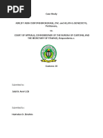 RA 11203 Reflection Paper | PDF | Rice | Tariff