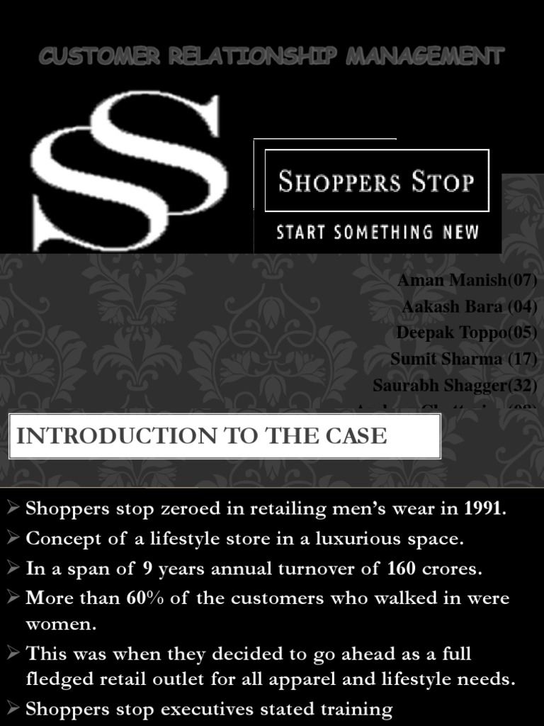 Customer Relationship Management On Shoppers Stop | PDF | Loyalty ...