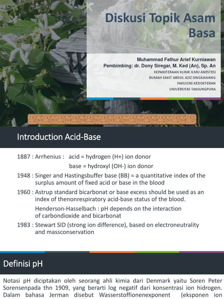 Pemahaman Keseimbangan Asam-Basa | PDF
