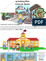 Mga Salitang Nagsisimula Sa Letrang MM, SS, Aa Posters | PDF