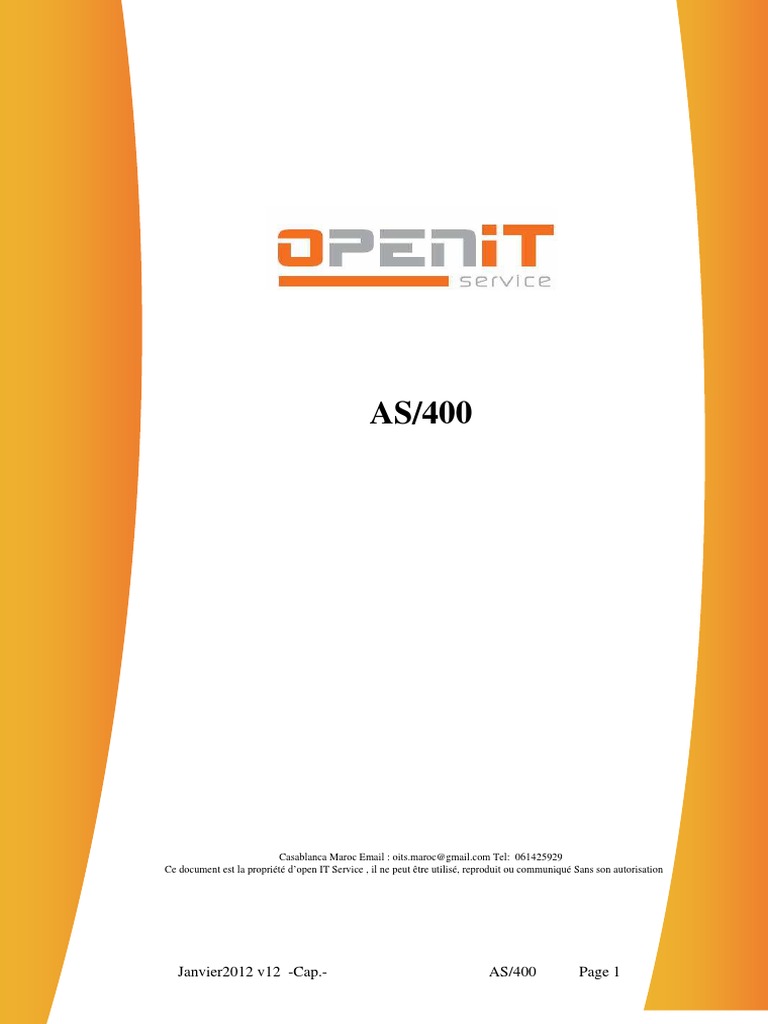 As400 Tutoriel CL PDF | PDF | Client–serveur | System i