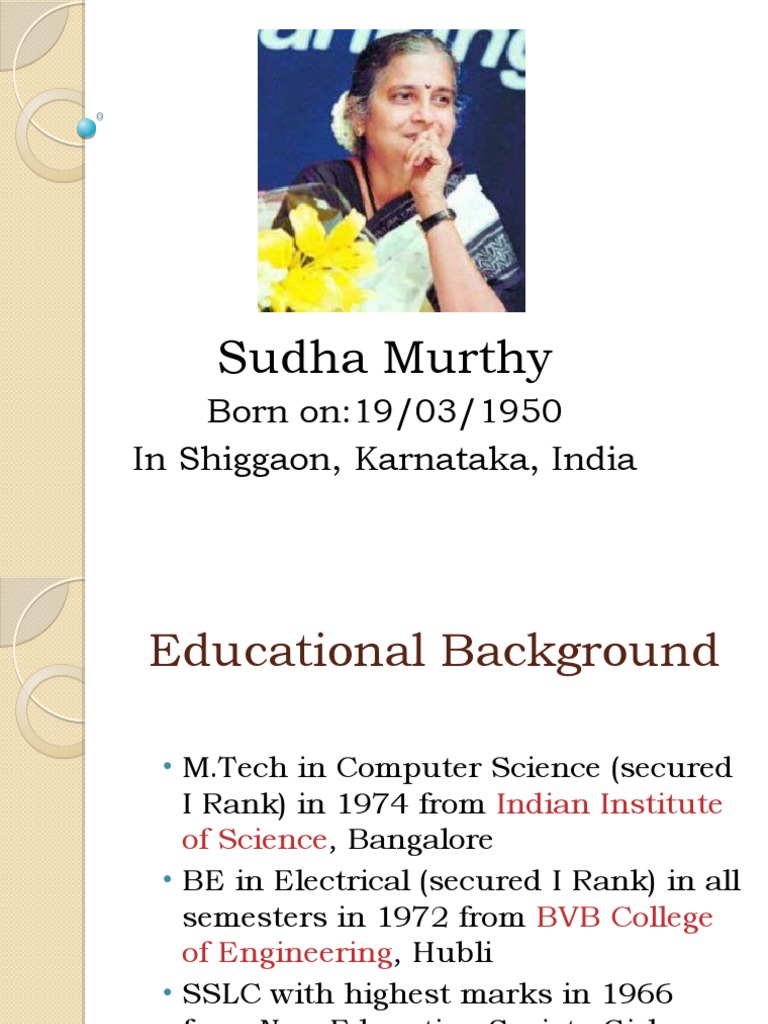 Sudha Murthy | PDF