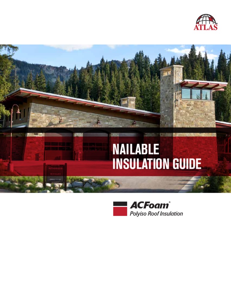 Nailable Insulation Guide: Acfoam | PDF | Roof | Building Insulation