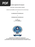 1.0: Introduction To Android: Mobile Application Development Module-1 ...