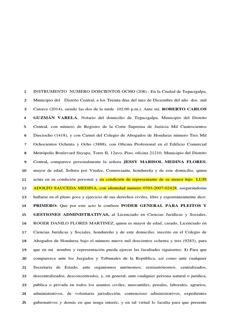 Poder | PDF | Honduras | Instituciones sociales