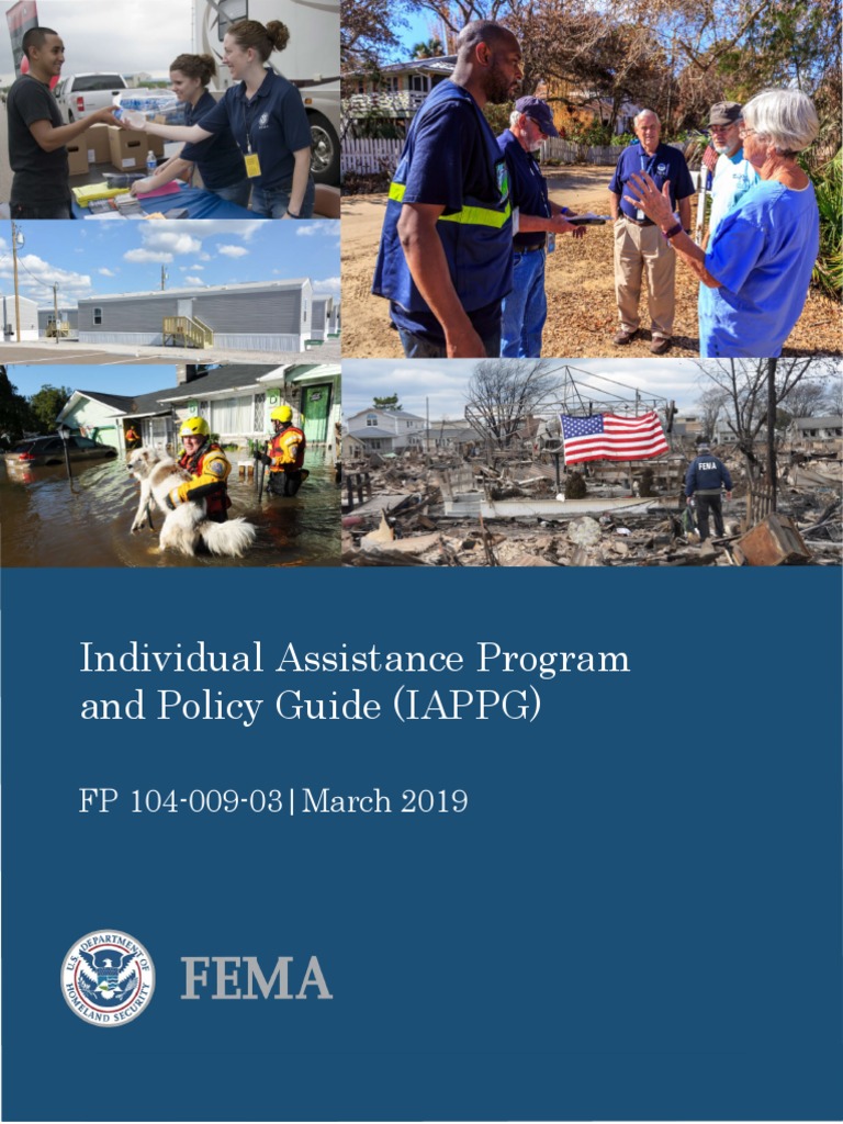 FEMA Individual Assistance Guide | PDF | Federal Emergency Management ...