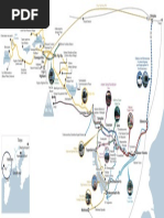 Railway Map of India - 2025 | PDF | Railway Companies | Rail Transport