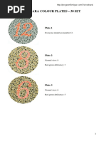 Ishihara 24 Plate Instructions I | PDF | Electromagnetic Spectrum | Color