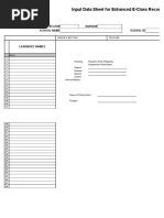Service Record Form | PDF