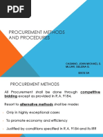 Checklist On Small Value Procurement | PDF | Procurement | Business