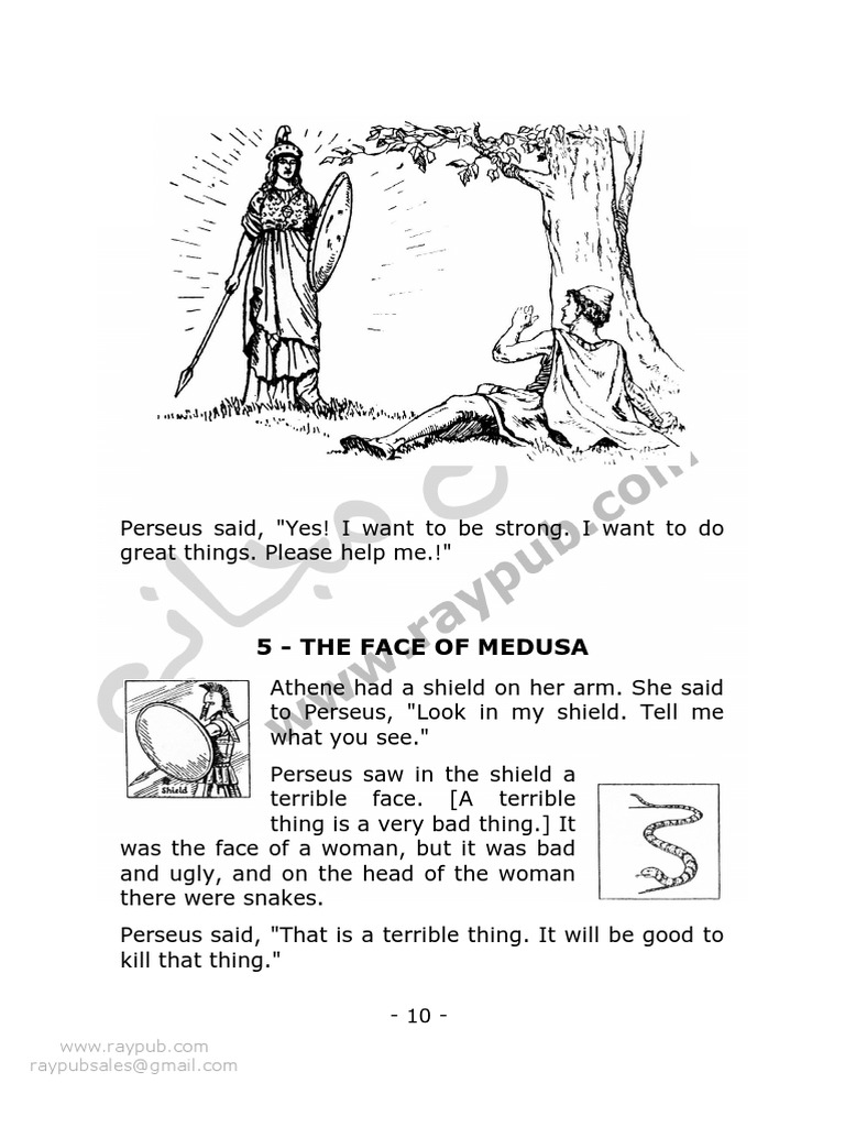 5 - The Face of Medusa | PDF | Medusa | Athena