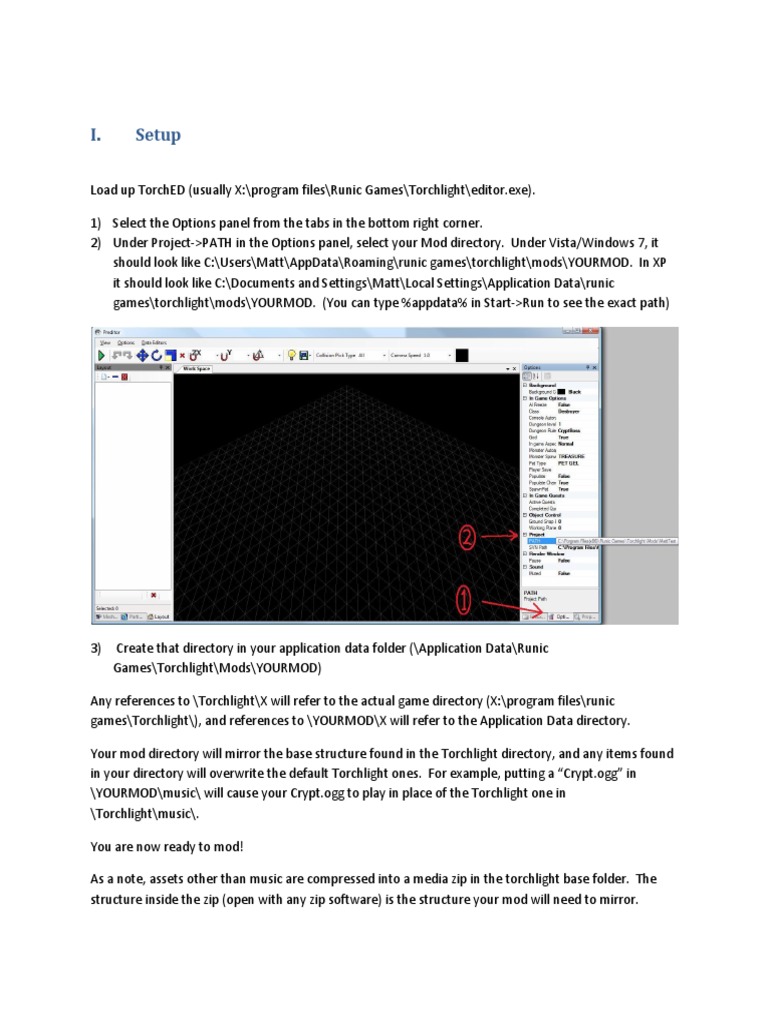 Torchlight Modding Guide | PDF | Games & Activities | Technology ...