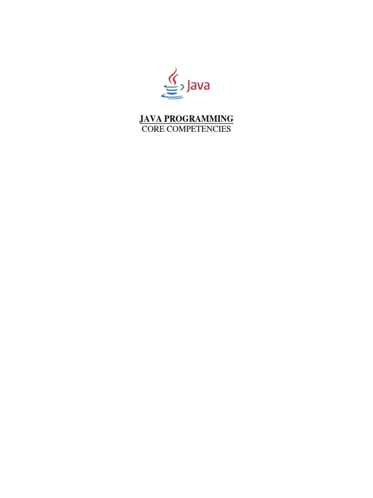 Java Programming Ebook | PDF | Java (Programming Language) | Array Data ...