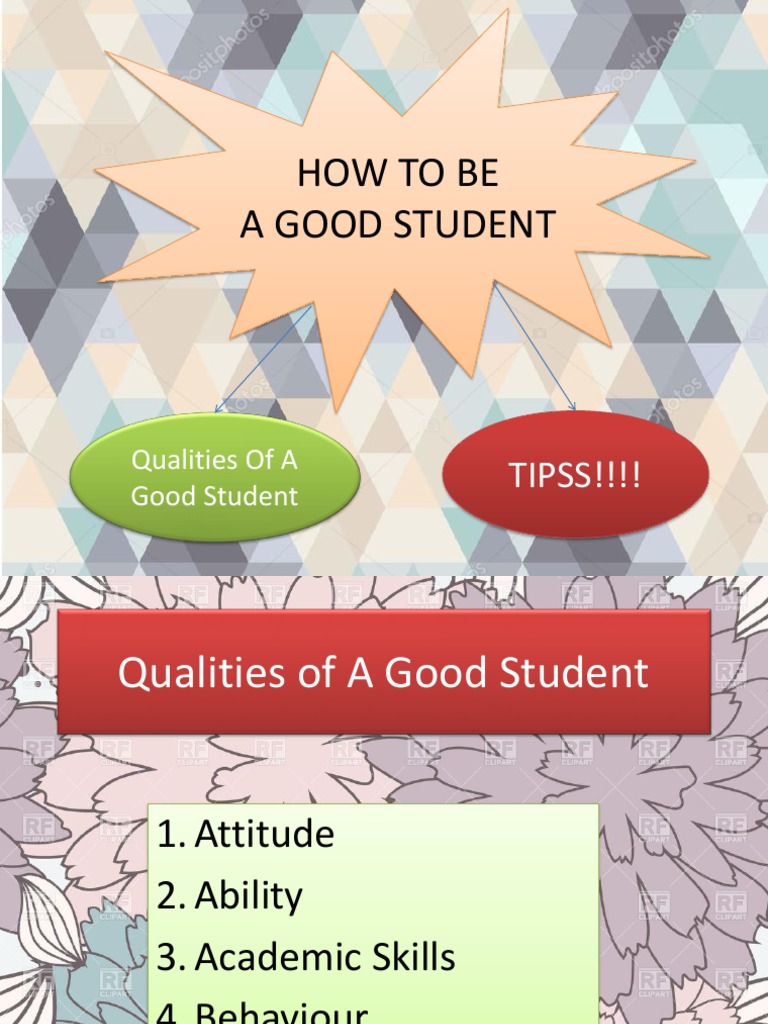 How To Be A Good Student: TIPSS!!!! | PDF