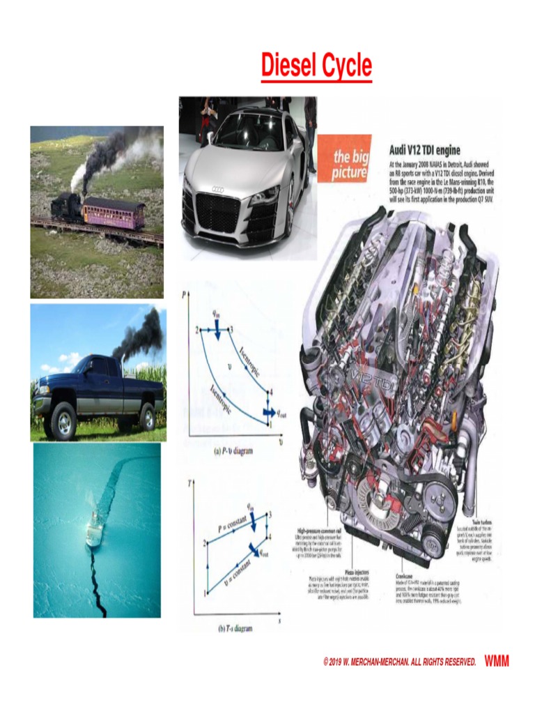5 - Diesel Cycle PDF | Download Free PDF | Internal Combustion Engine ...