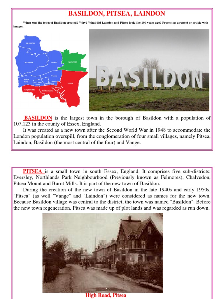 Basildon, Pitsea, Laindon | PDF