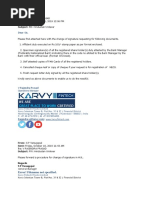 Authority Letter - MOFA | PDF