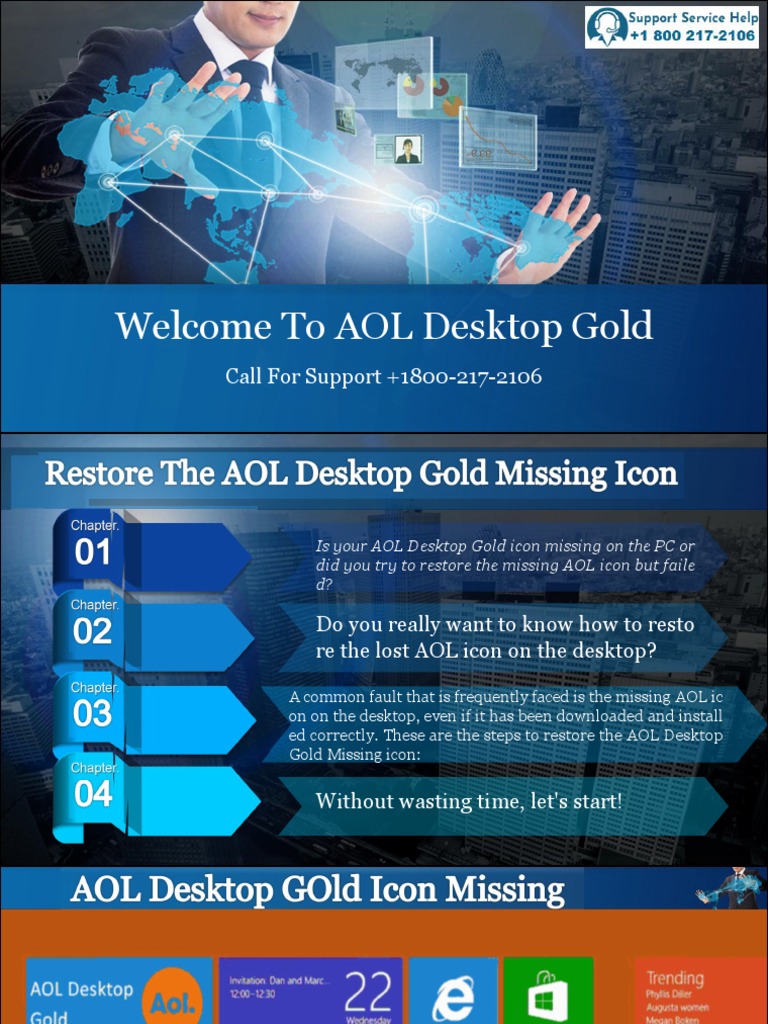 Restore AOL Icon - Missing AOL Desktop Gold Icon | PDF | Icon ...