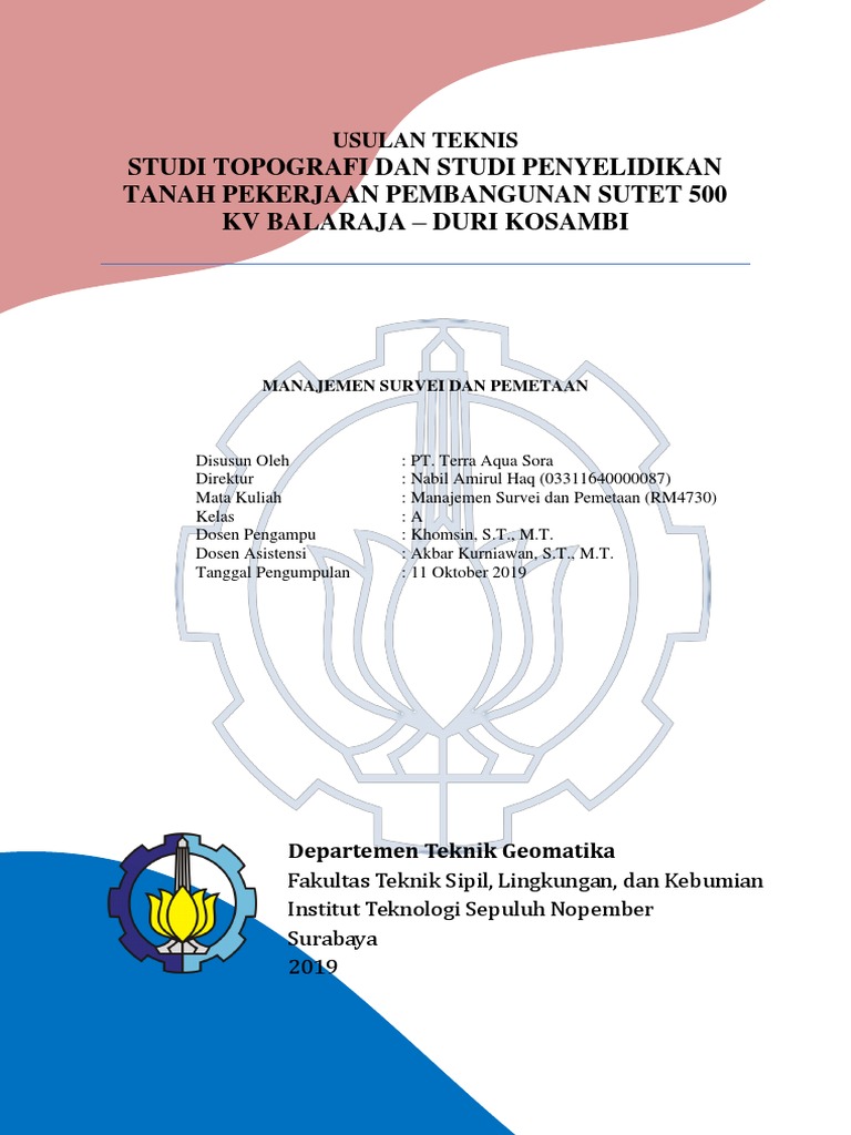 Usulan Teknis Pemetaan Jaringan Listrik | PDF