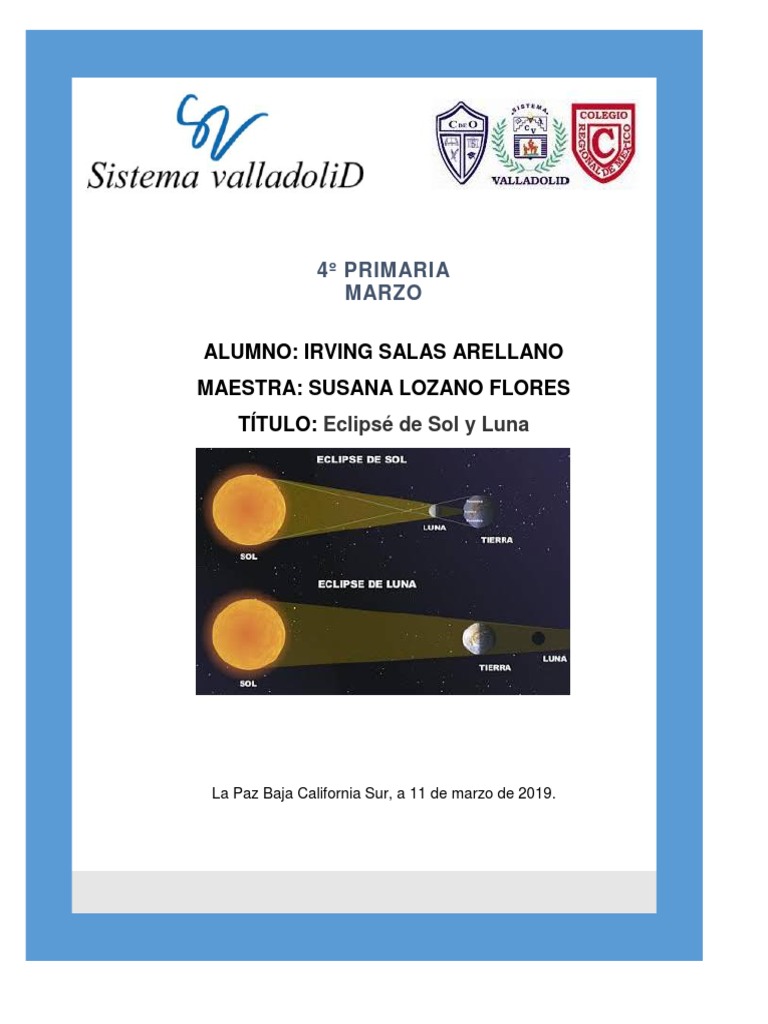 Eclipses de Sol y Luna | PDF | Eclipse | Eclipse solar