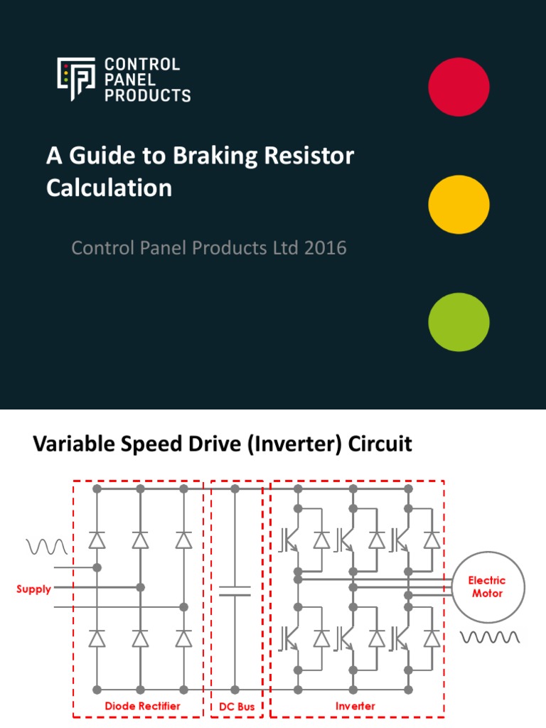 CPP Guide To Braking Resistor Calculation | PDF | Rectifier | Power Inverter