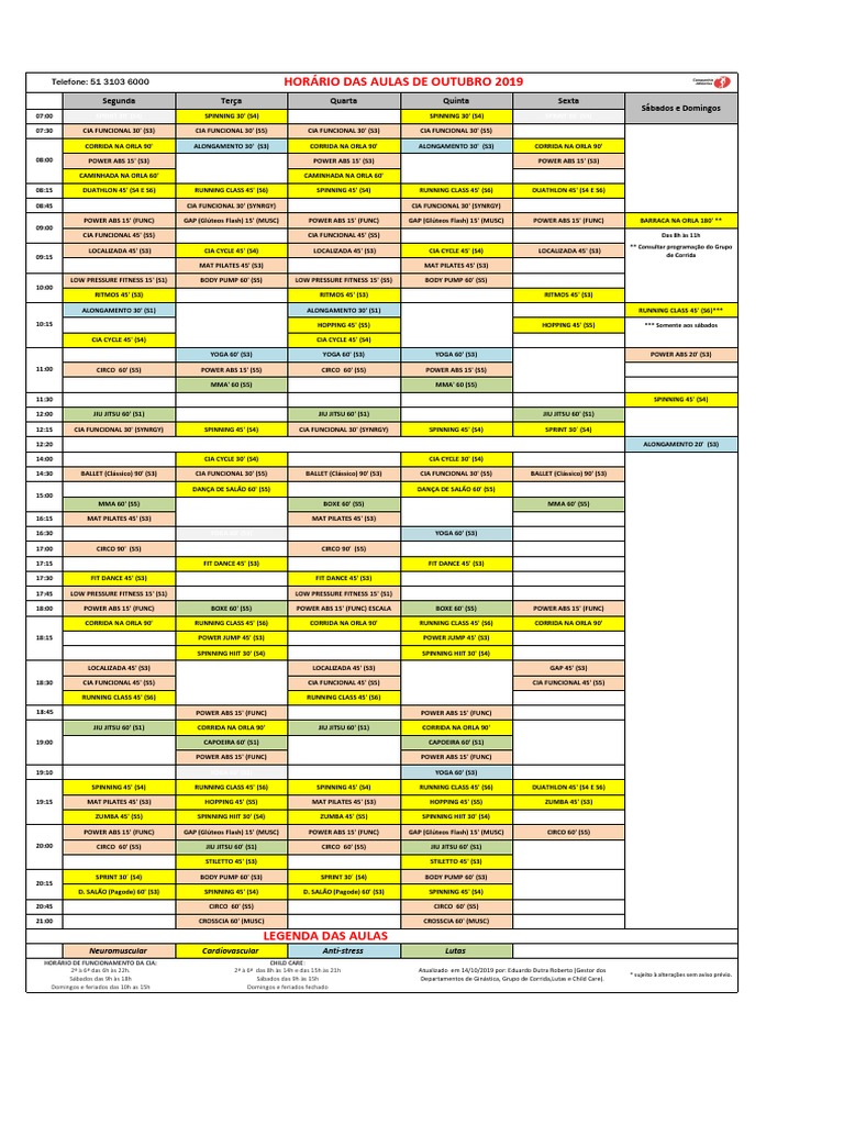 Grade Out 2019 14 Out 19 Color | PDF | Recreation | Sports