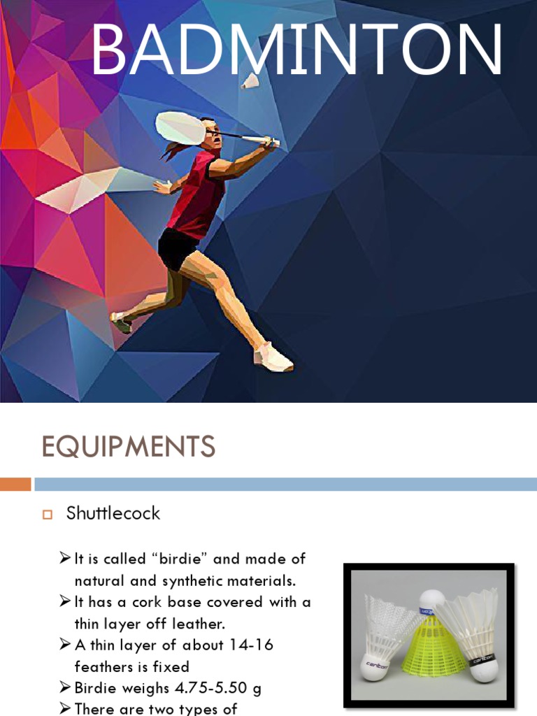 Badminton | PDF | Athletic Sports | Racquet Sports